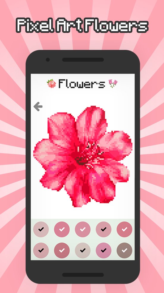 Color by Number Flowers: Pixel Art Flowers APK for Android Download