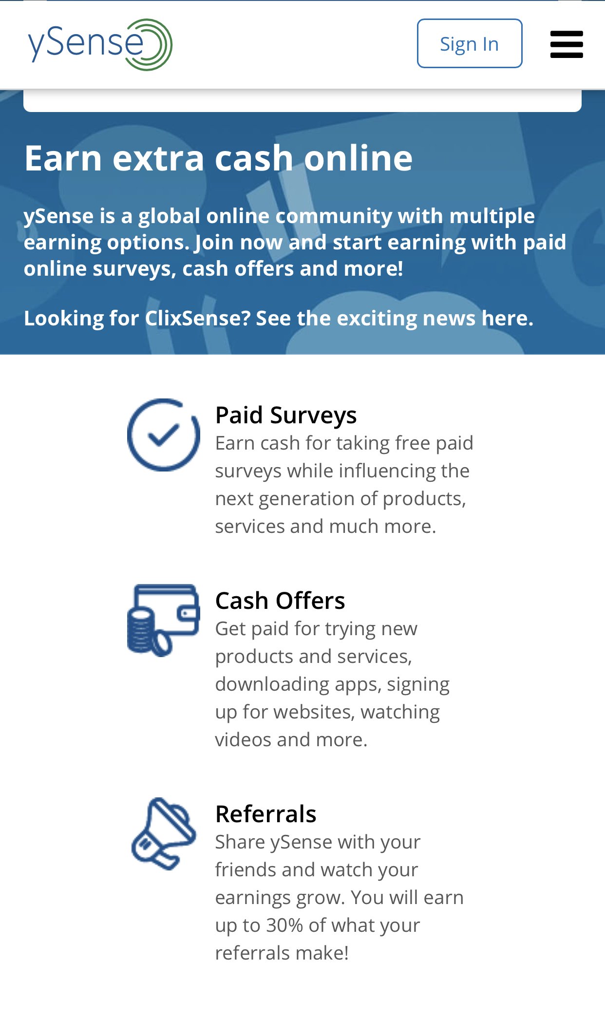 Ysense APK for Android Download