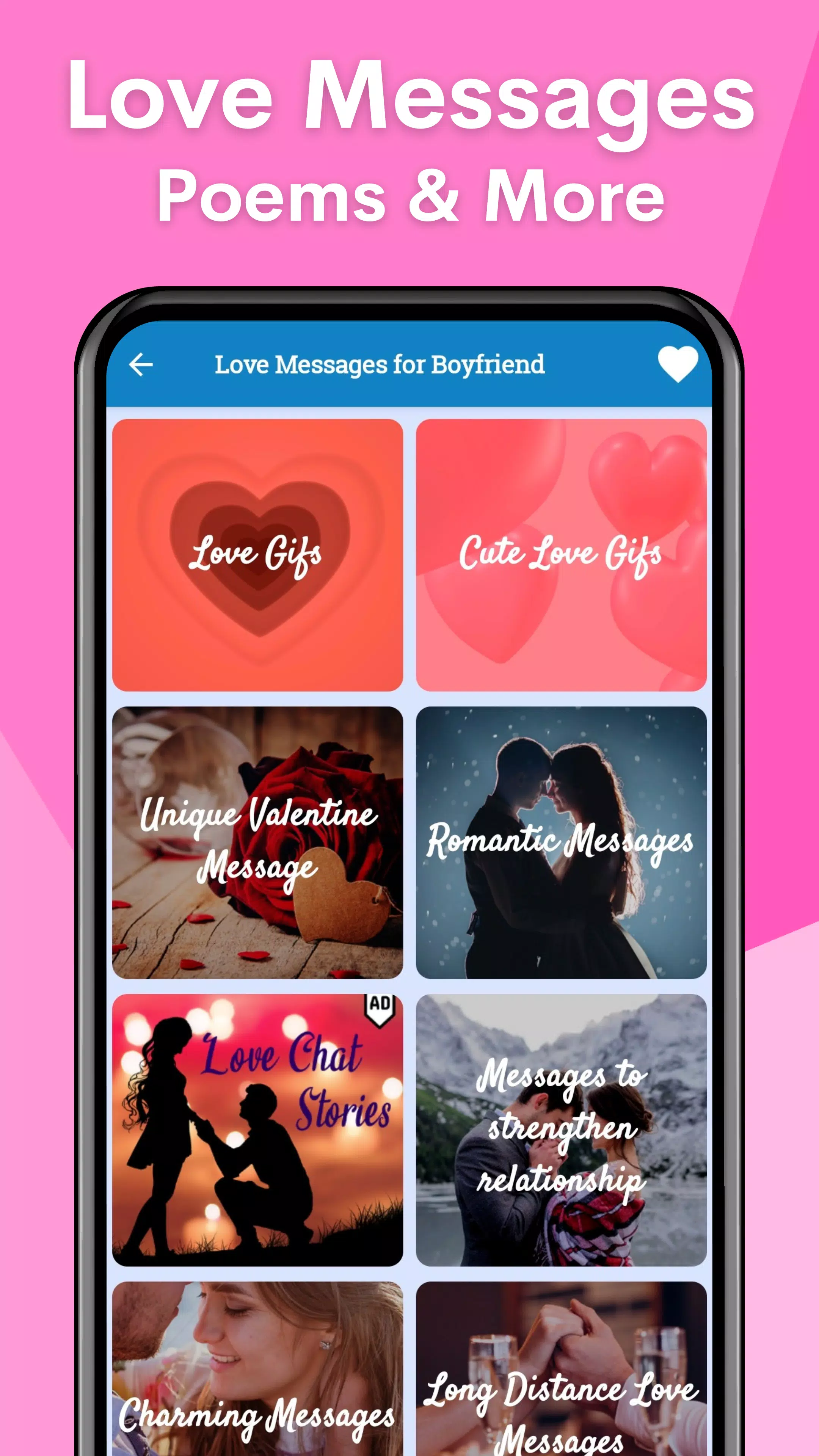 Love Messages For Boyfriend