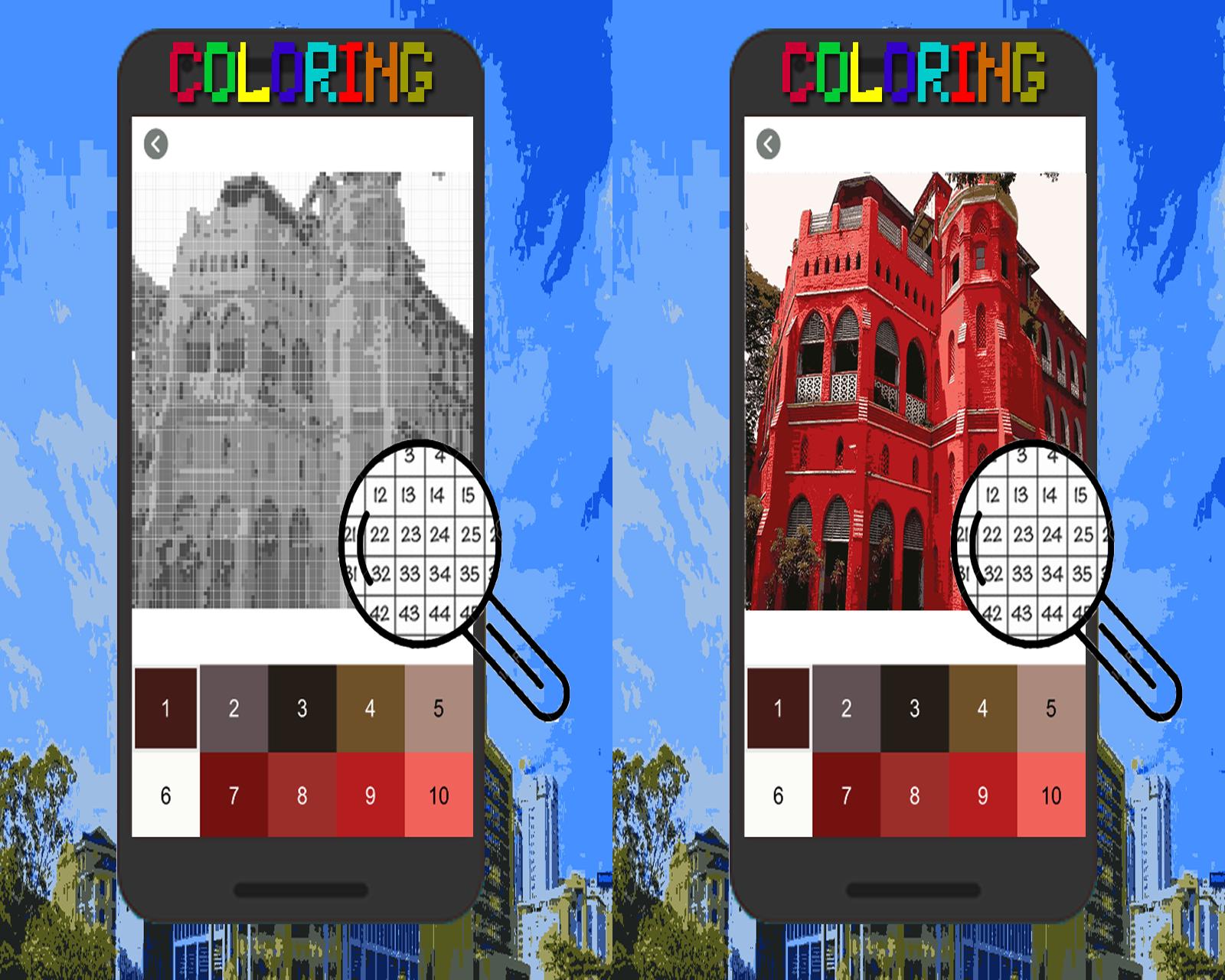 Coloring Building Games By Number Pixel Art APK Untuk Unduhan Android coloring-building-games-by-number-pixel-art-apk-untuk-unduhan-android
