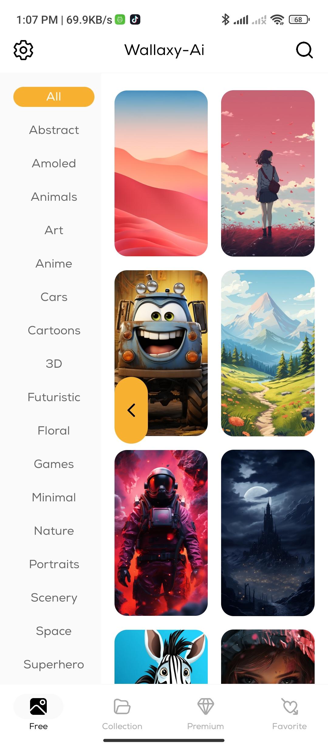 Descarga de APK de Ai Wallpapers : Wallaxy para Android Descarga de APK de Ai Wallpapers : Wallaxy para Android
