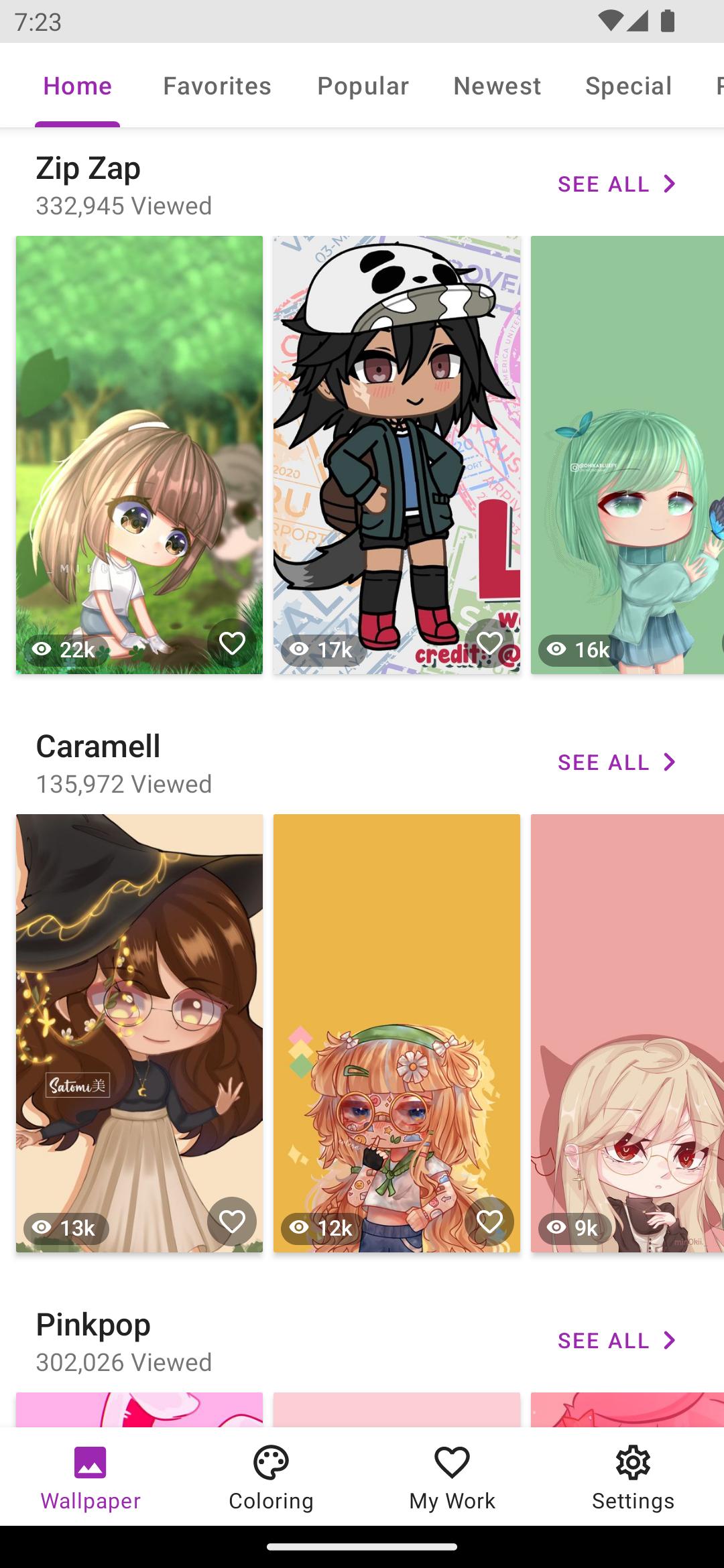 Android용 Gacha Life 2 바탕 화면 APK 다운로드