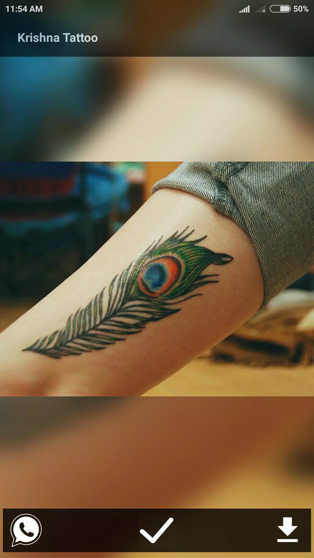 Radha Krishna Tattoo