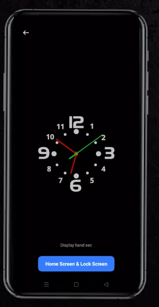 Digital Clock Wallpaper For Mobile