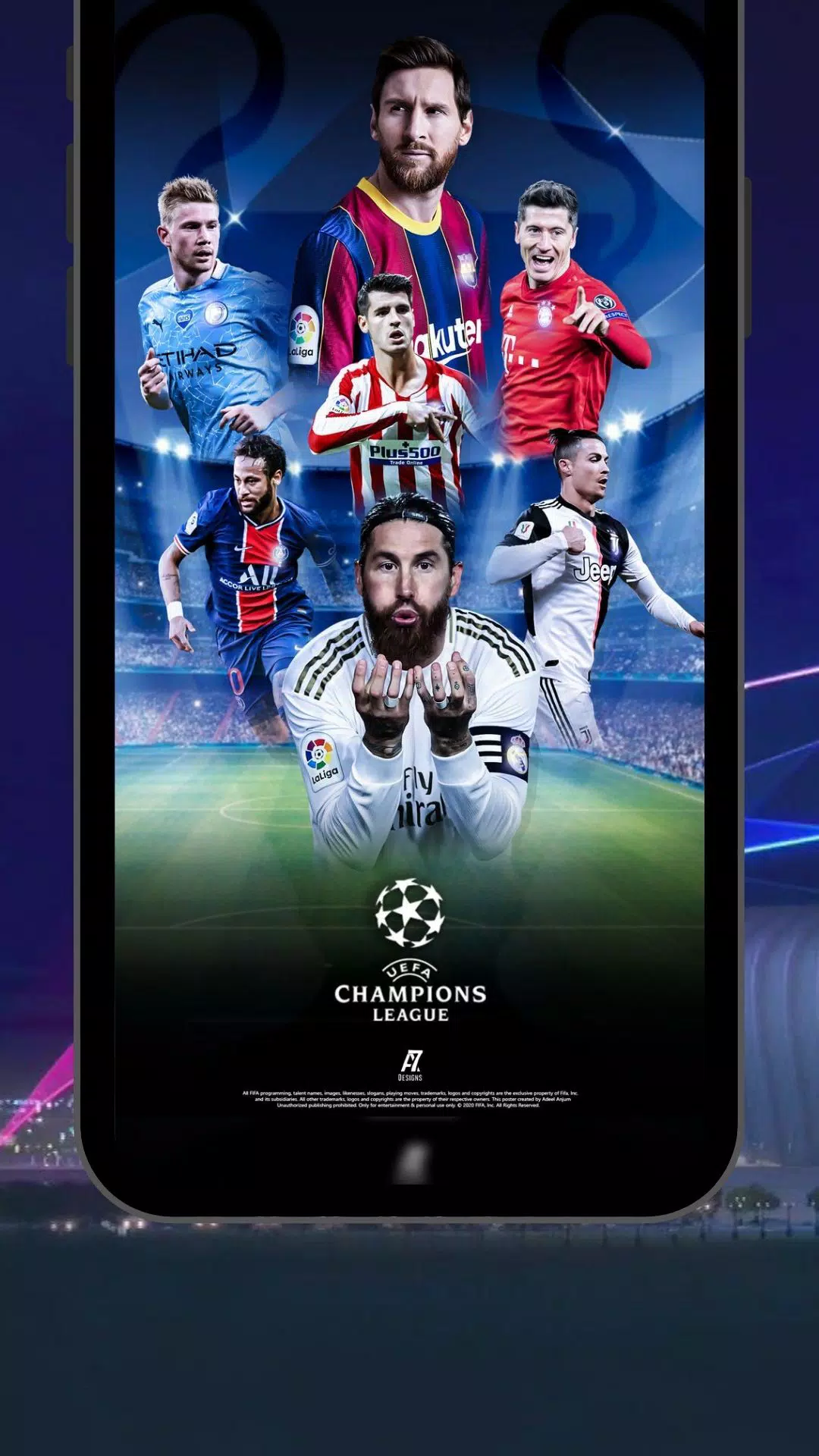 Uefa Champions League Wallpaper Players