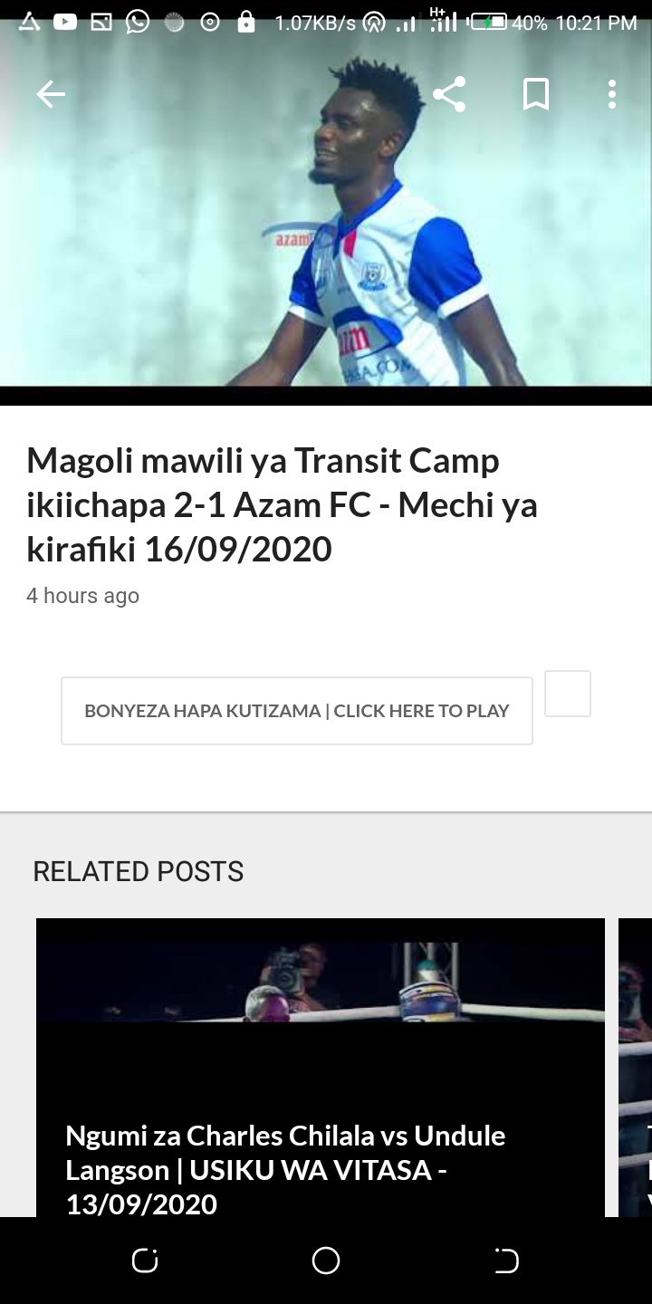 AZAM TV LIVE TANZANIA || MAX || AZAM SPORT 2 LIVE. APK for Android Download