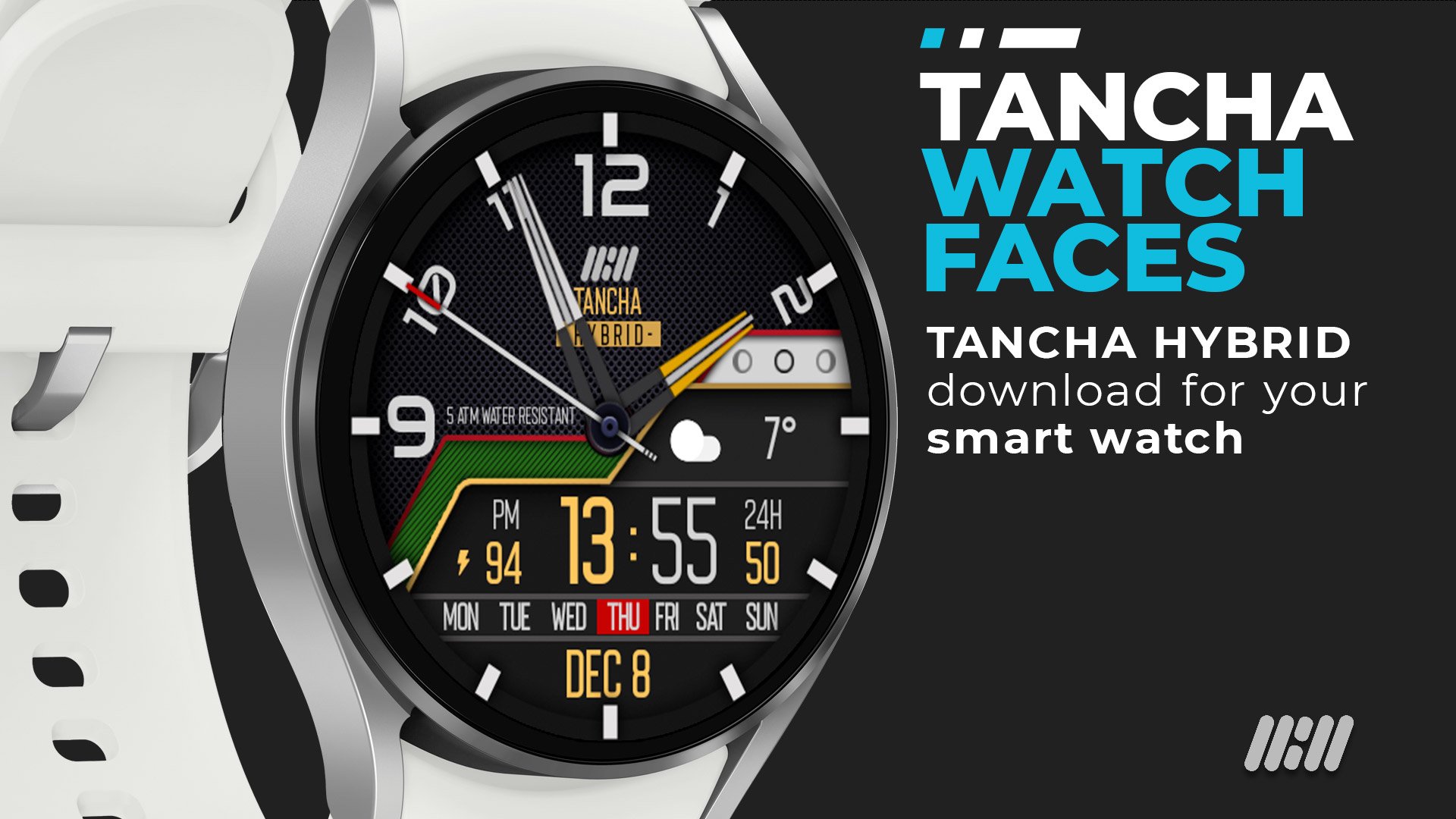 Tancha Hybrid Watch Face Latest Version for Android