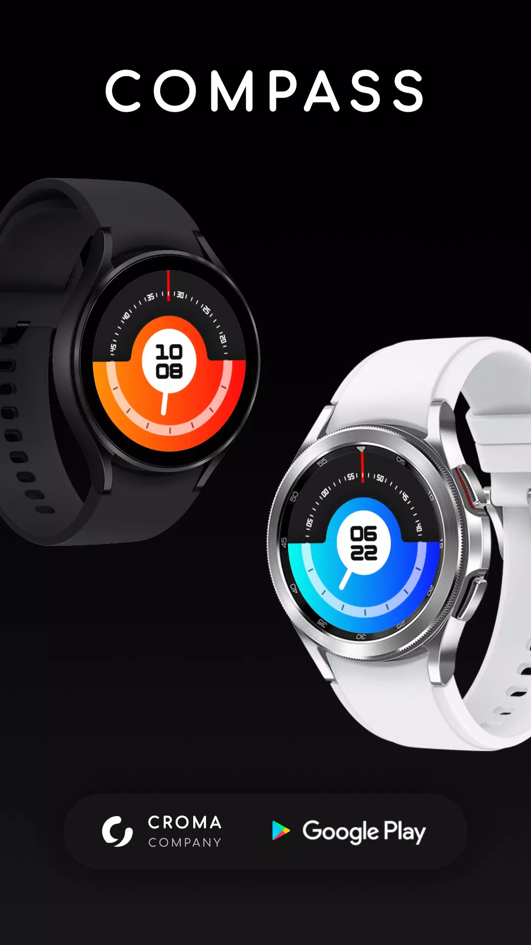 Compass Watch Face Wear OS Latest Version for Android