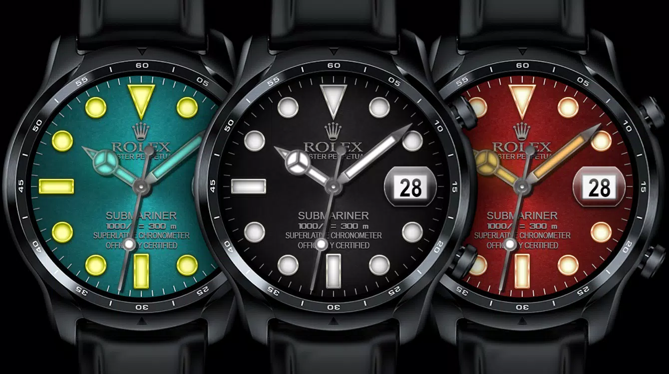Analog Rolex Royal Watch face Latest Version for Android
