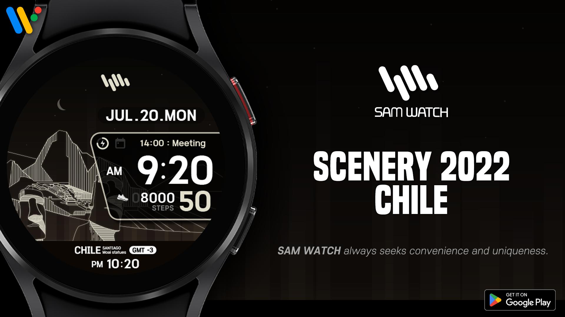 SamWatch Scenery 2022 Chile Latest Version for Android SamWatch Scenery 2022 Chile Latest Version for Android