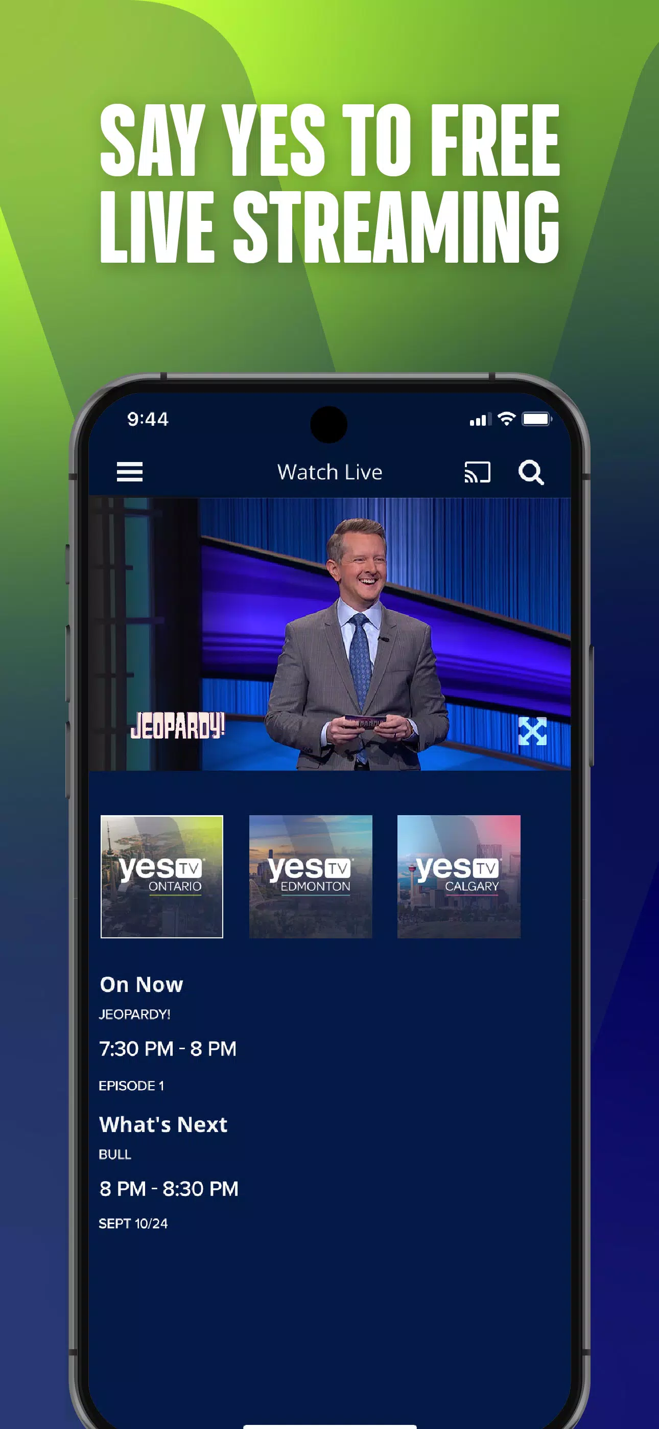 YES TV 安卓APK下載 - 最新版本