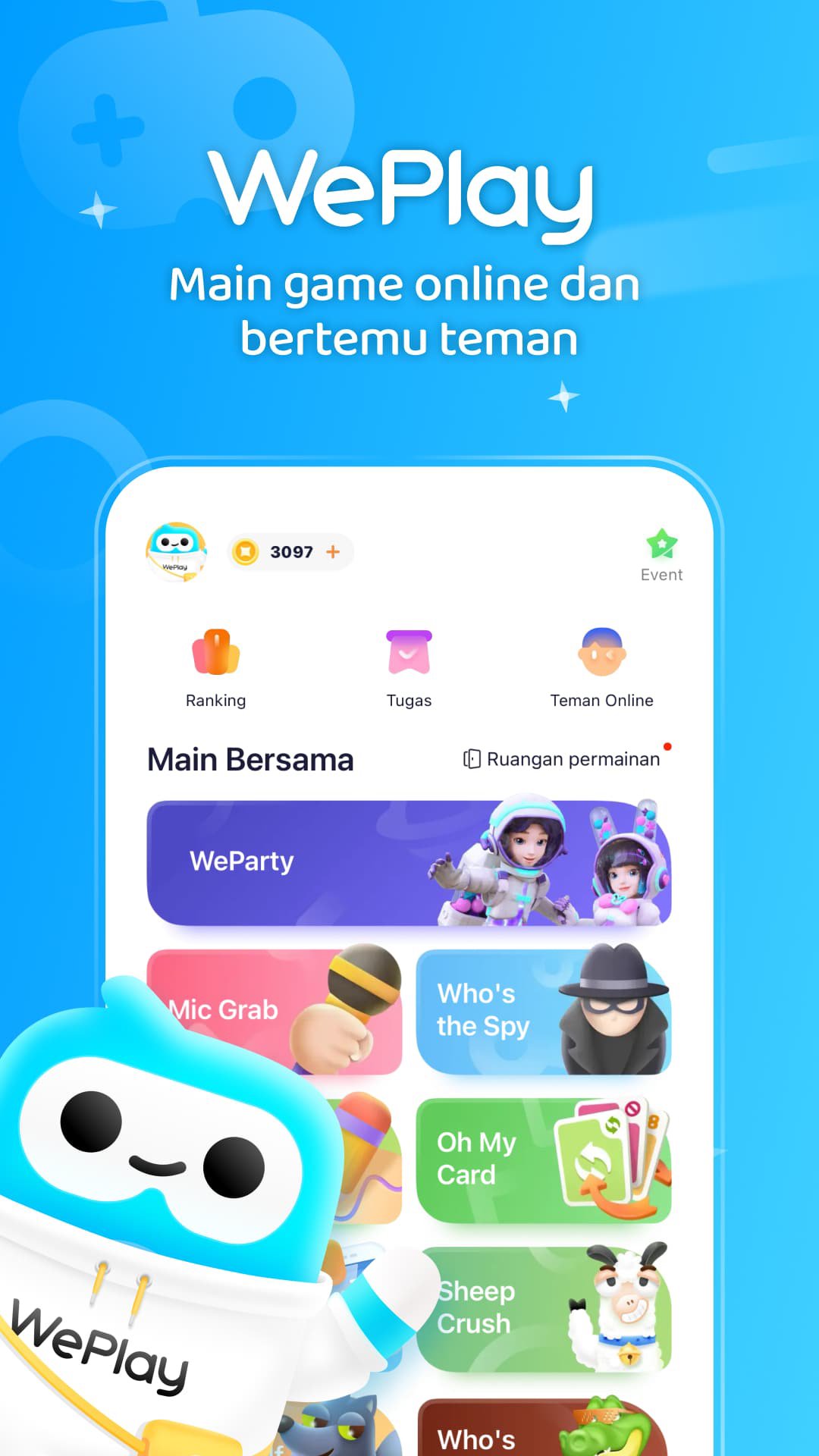 WePlay APK untuk Unduhan Android