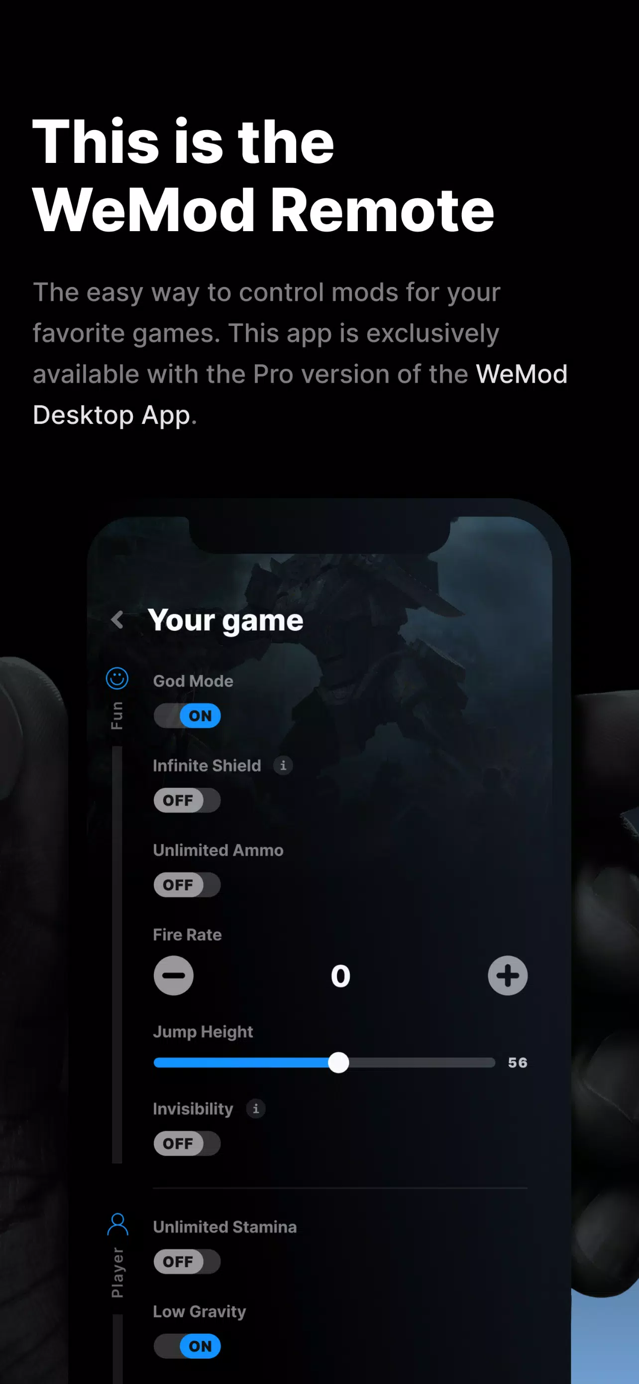 Download WeMod Pro Remote 4.0.0 APK for Android - Free and Safe Download