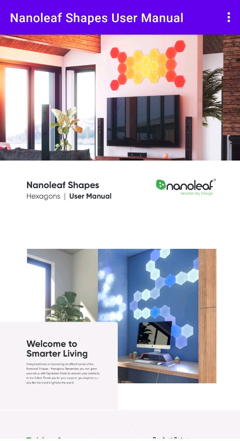 Nanoleaf Shapes User Manual APK for Android Download