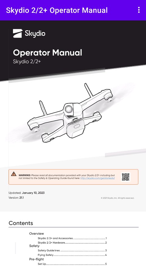 Skydio 2/2+ Operator Manual APK for Android Download