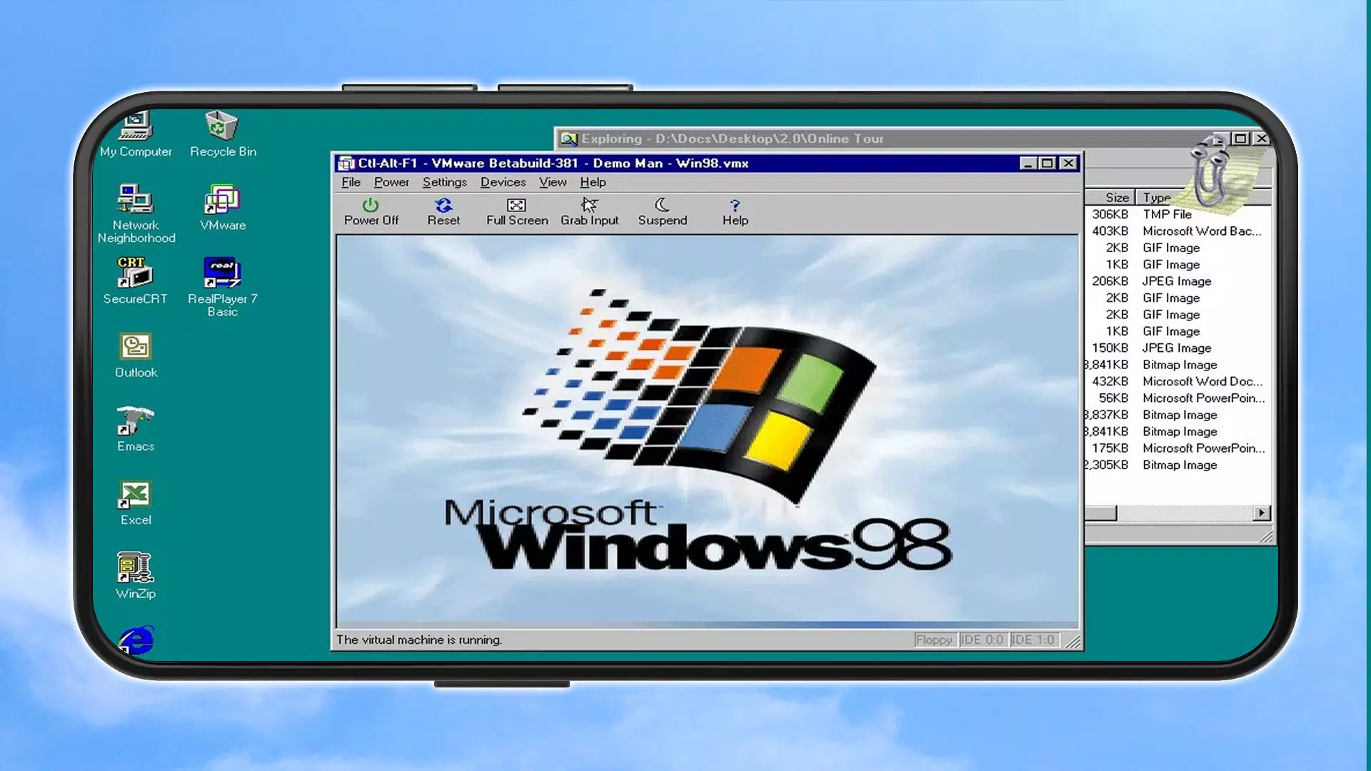Windows 98 Screenshot