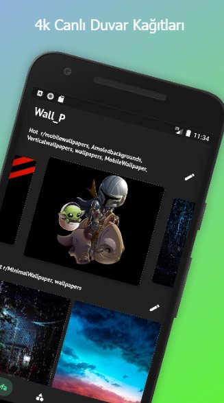 Wall-P Pro (4K Full HD Duvar Kağıtları) Последняя версия 1.0.0 для Android