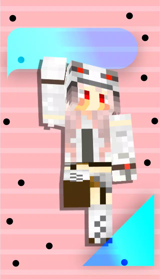 Minecraft Ghast Girl Skin