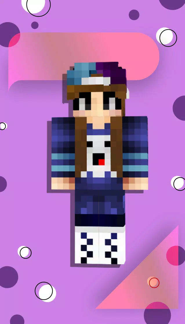 Minecraft Ghast Girl Skin