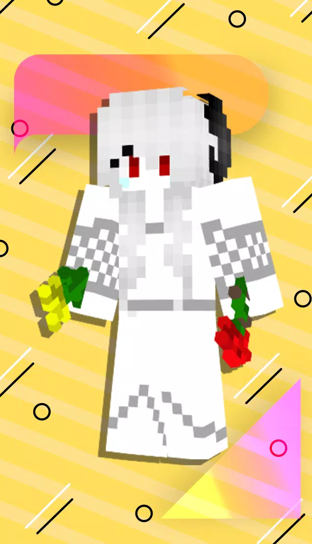 Minecraft Ghast Girl Skin