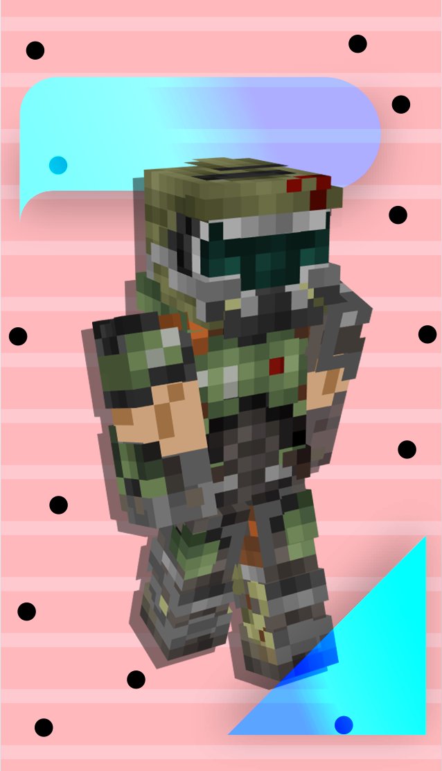 Doomguy Skin For Minecraft APK for Android Download