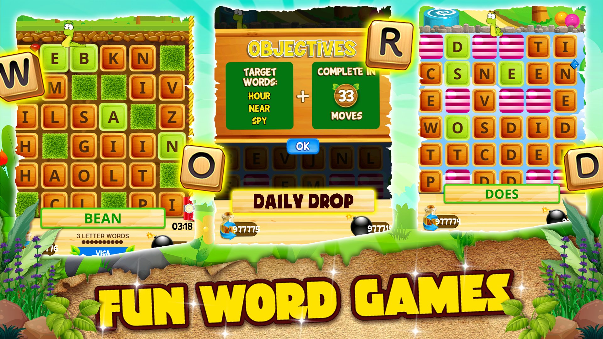 Worms Zone - Fun Word Games APK for Android Download