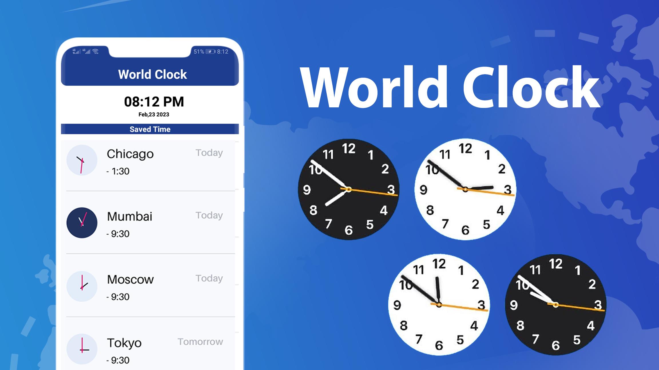 World Clock -World Time Zones APK for Android Download World Clock -World Time Zones APK for Android Download