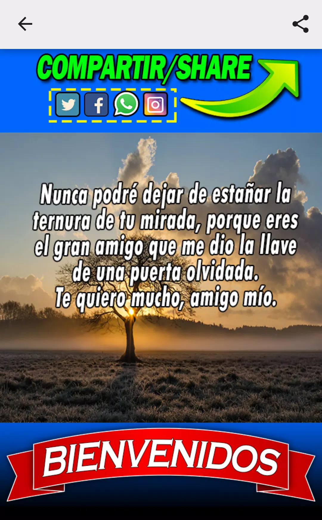 Te Extrano Mucho Amigo