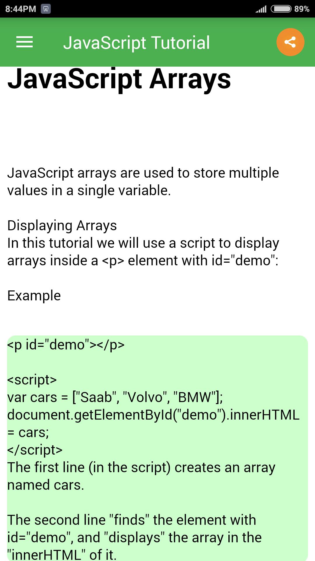 JavaScript Tutorial for Android - APK Download JavaScript Tutorial for Android - APK Download
