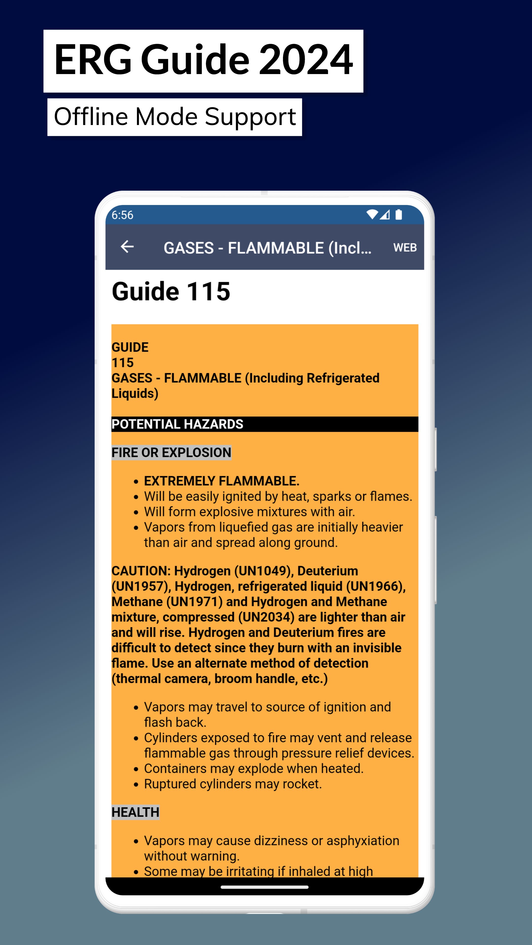 HazMat - ERG 2024 Guidebook APK Download for Android - Latest Version