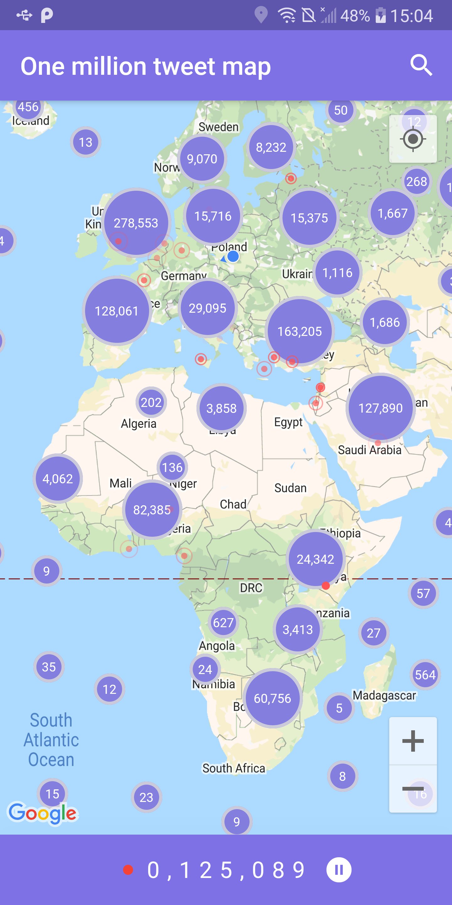 One Million Tweet Map APK for Android Download