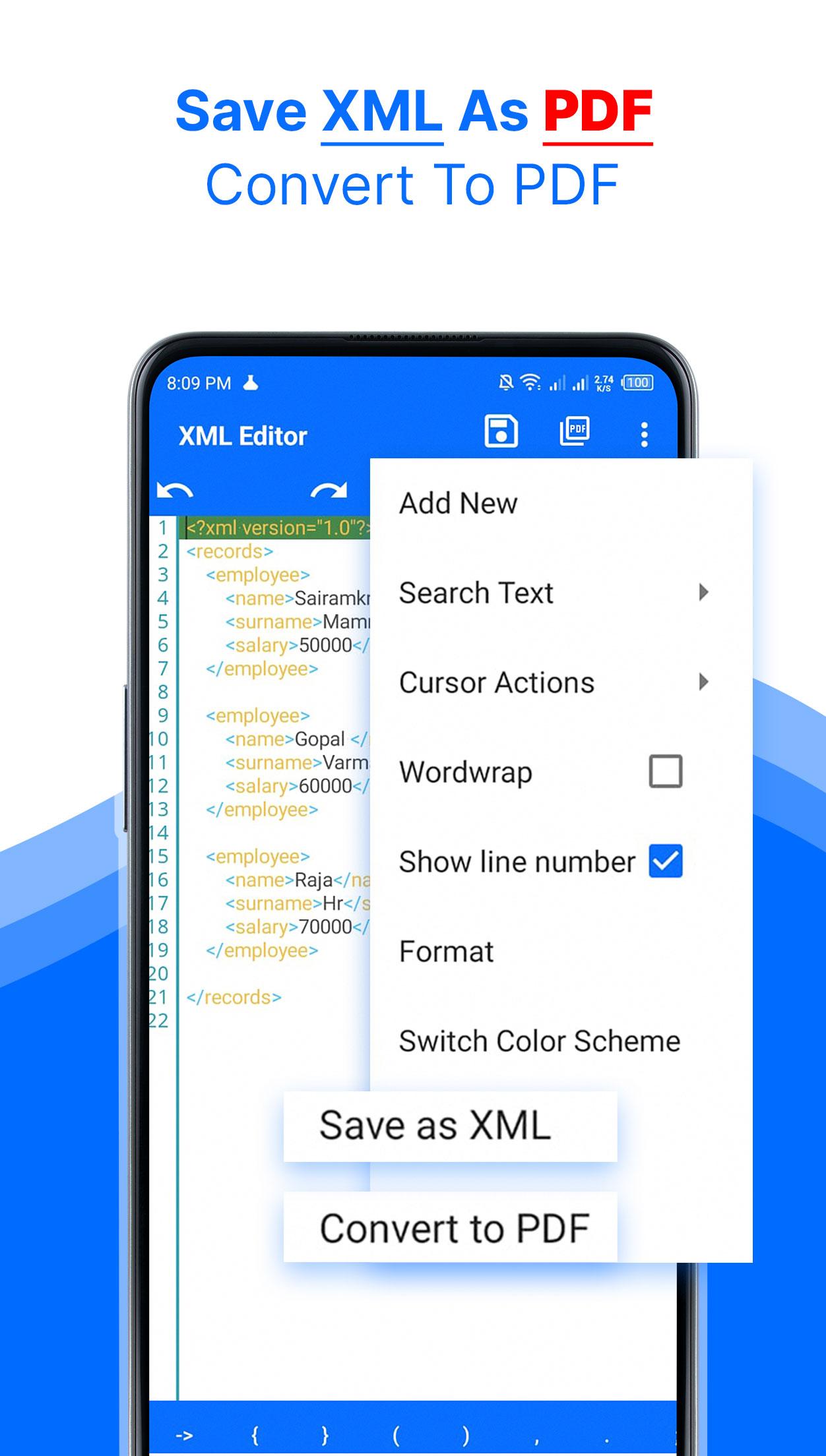 Скачать Xml Viewer Xml Reader Viewer Apk для Android