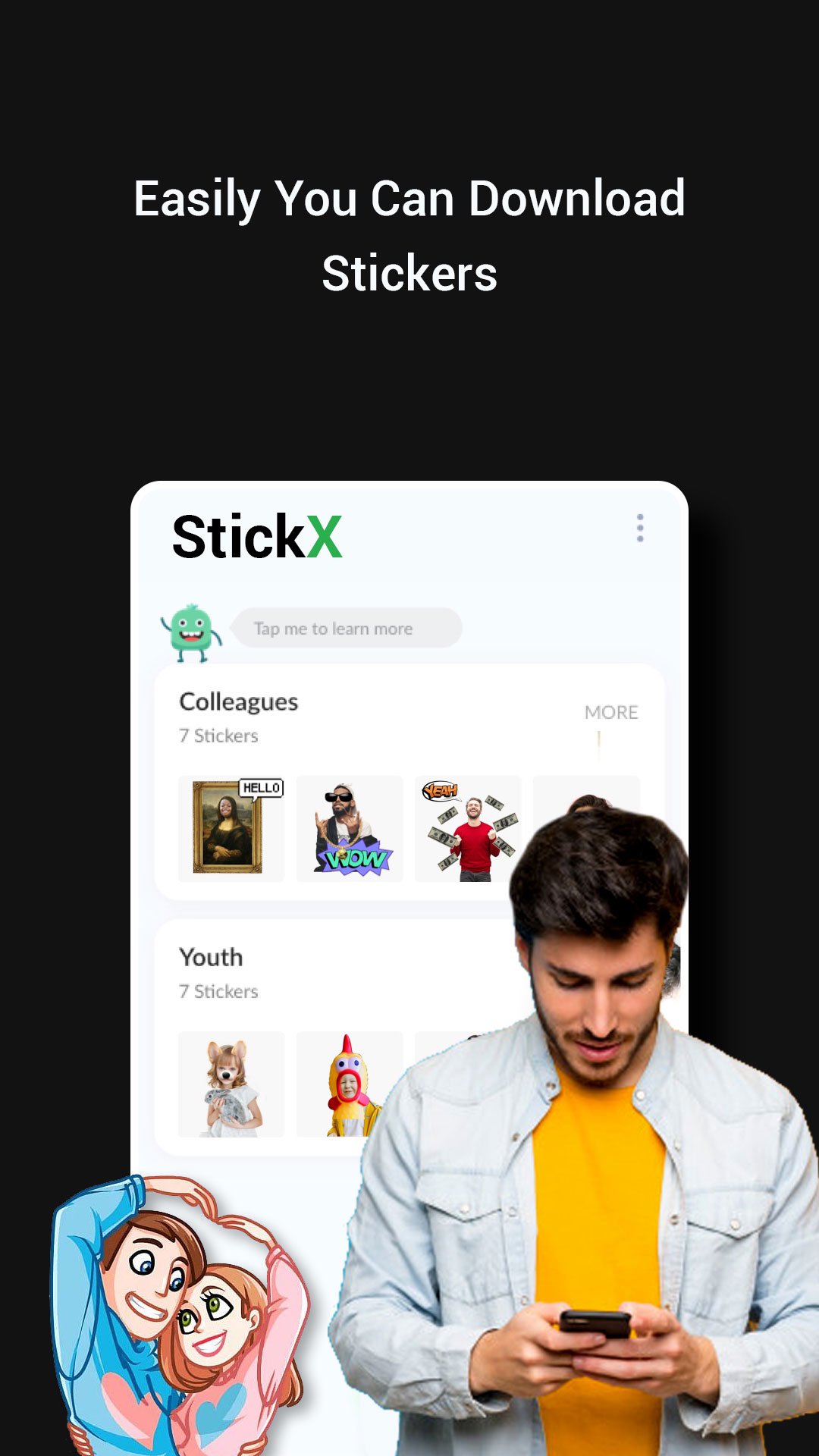 StickX - Stickers Store For Any Social Media APK for Android Download