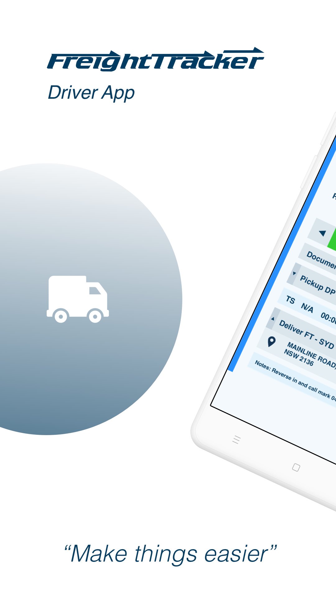 Descargar FreightTracker Driver APK Última Versión 85 para Android