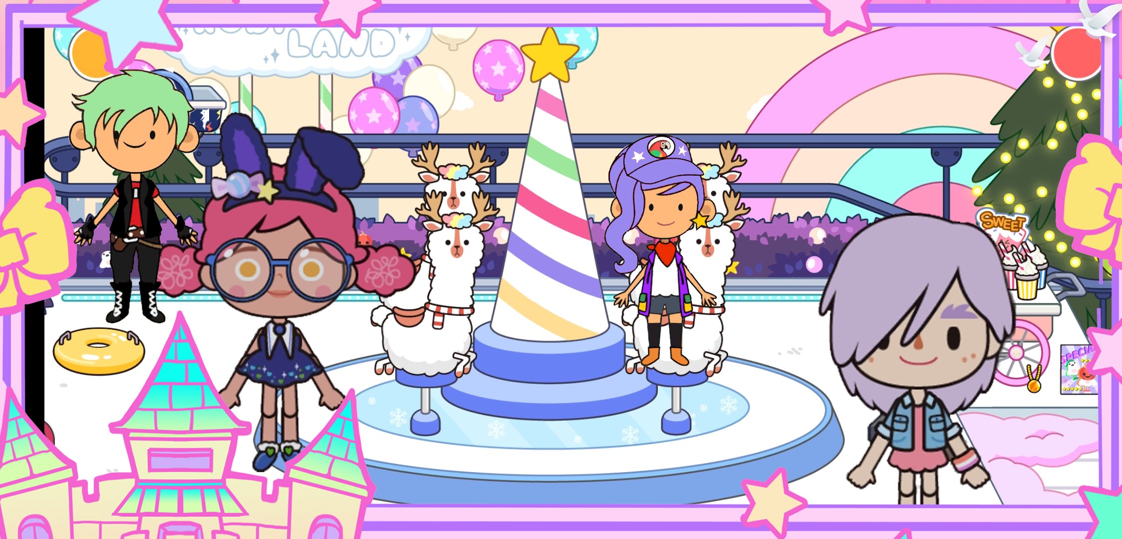 Toca town Mini Castle APK for Android Download