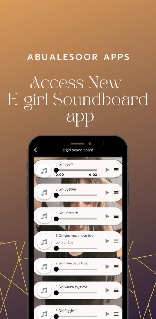 Android İndirme Için E Girl Soundboard Apk