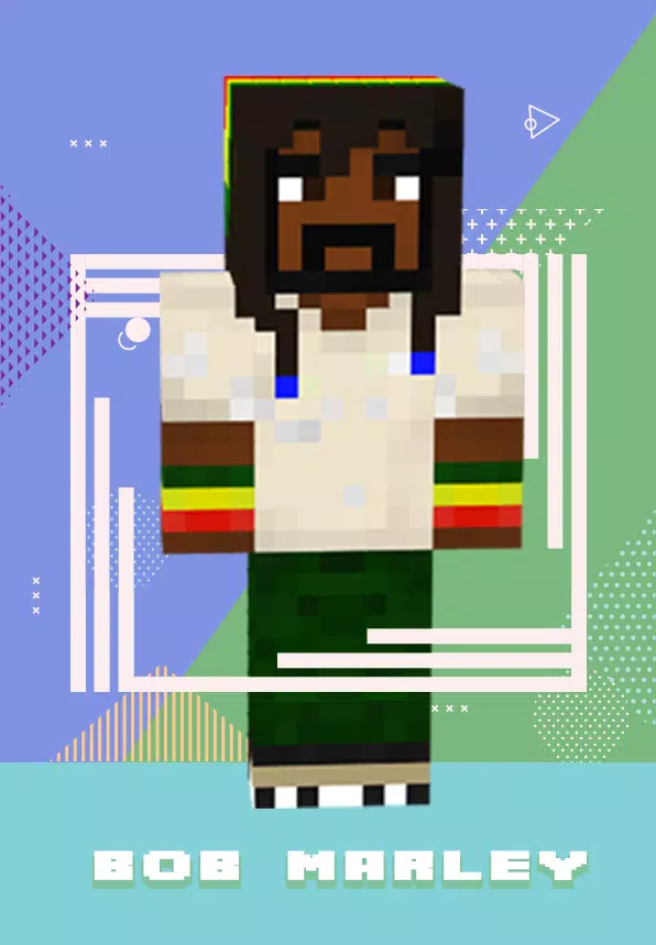 Bob Marley Minecraft Skin