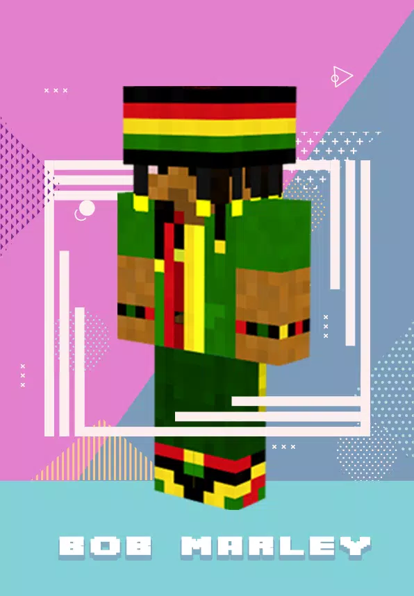 Bob Marley Minecraft Skin