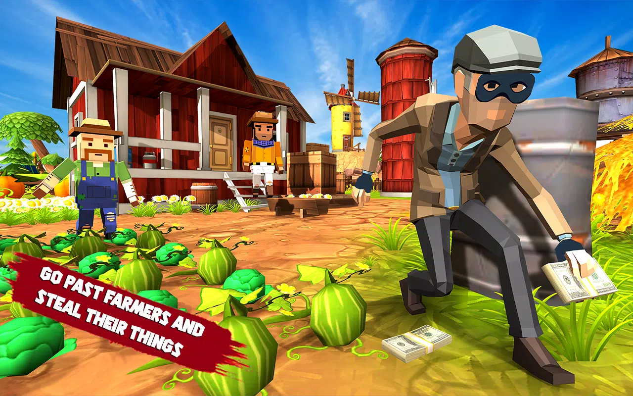 Angry Farmer Cartoon