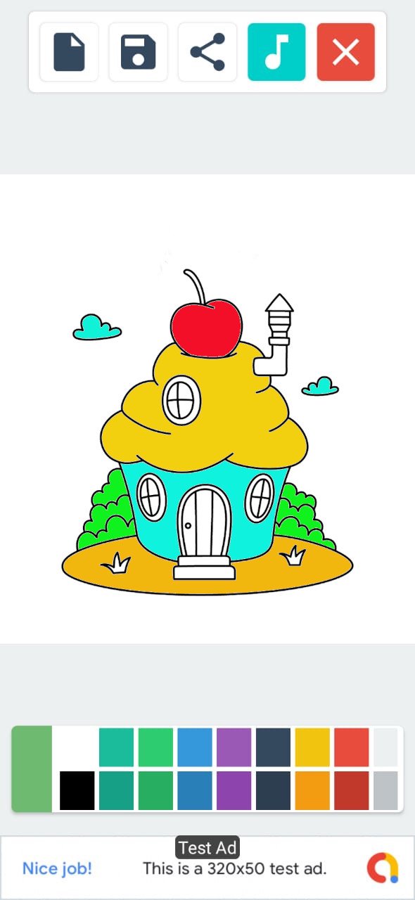 Coloring House Of Cartoon APK for Android Download