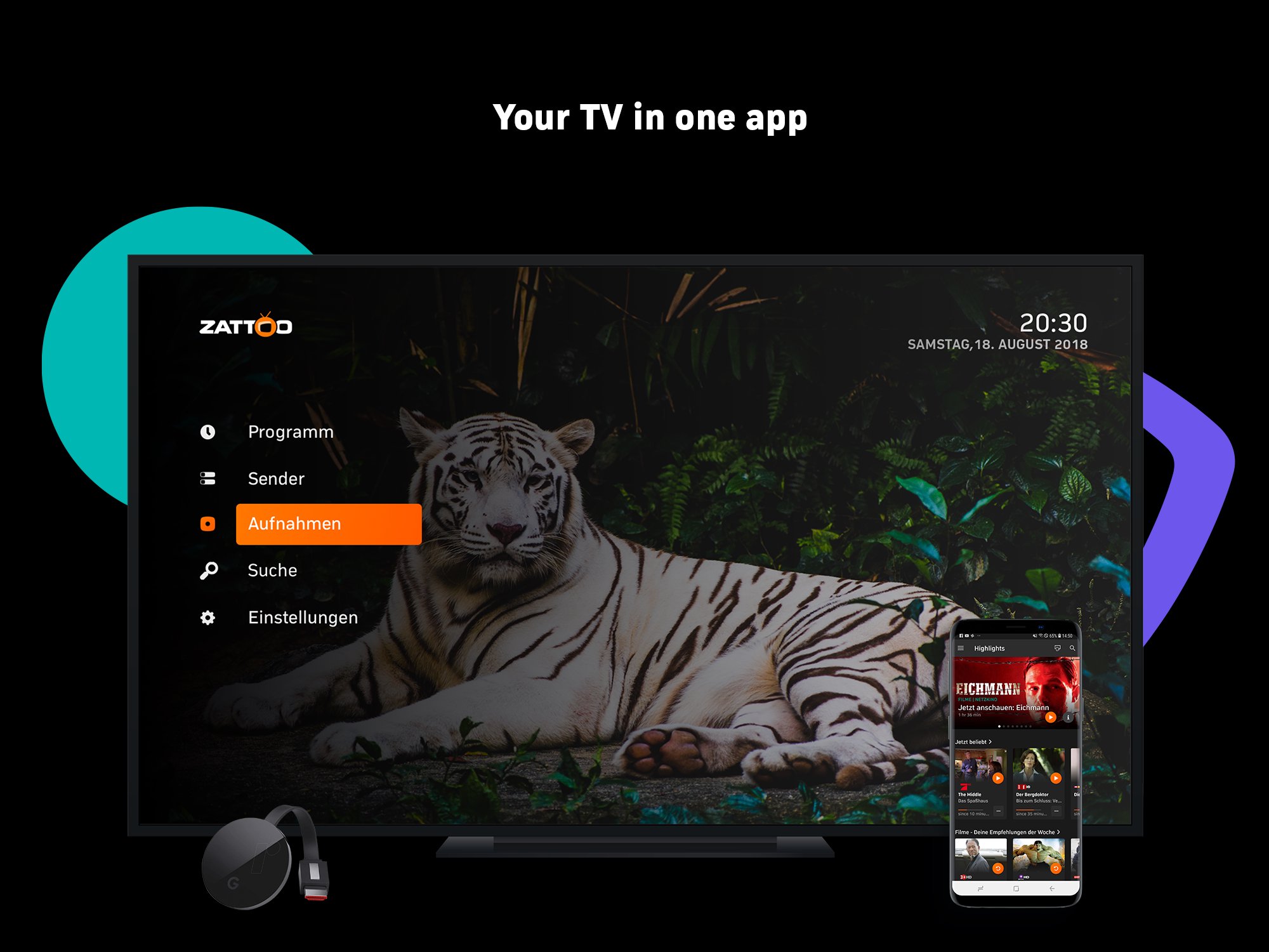 Zattoo - TV Streaming App for Android - APK Download
