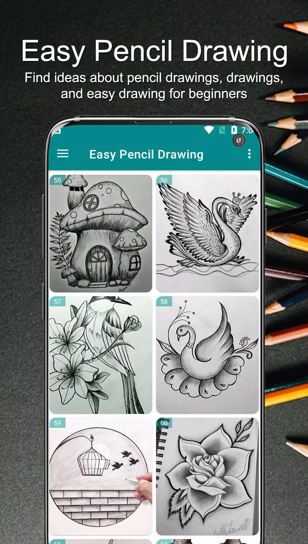 Easy Pencil Drawing Ideas