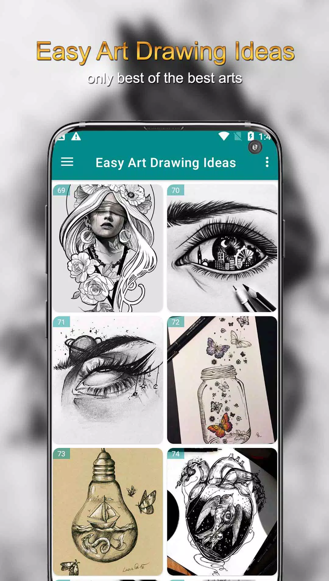 Simple Art Drawing Ideas