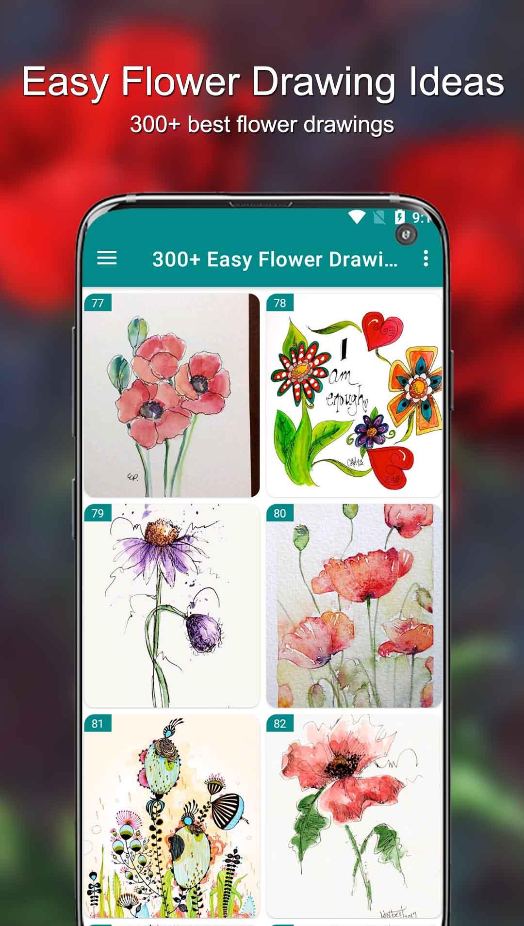 300 Easy Flower Drawing Ideas APK Do Pobrania Na Androida 300-easy-flower-drawing-ideas-apk-do-pobrania-na-androida
