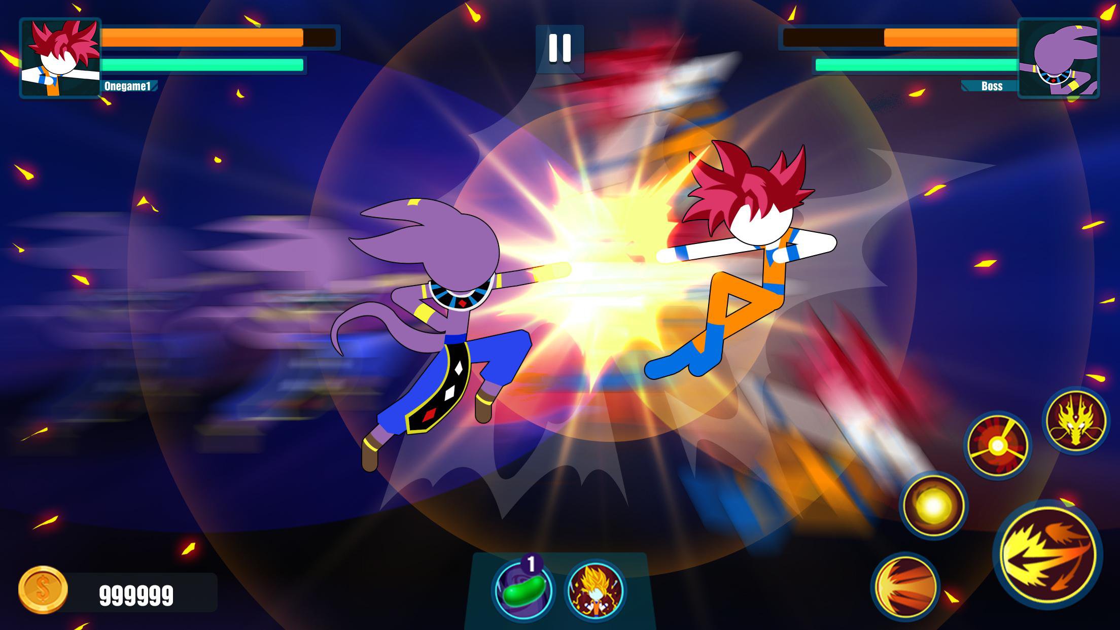 Stick Fight Dragon game APK untuk Unduhan Android