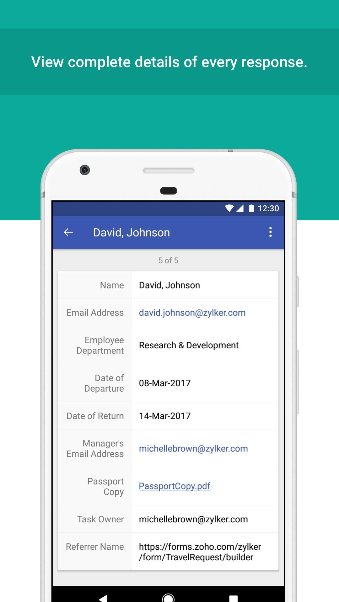 Mobile Forms App - Zoho Forms for Android - APK Download Mobile Forms App - Zoho Forms for Android - APK Download