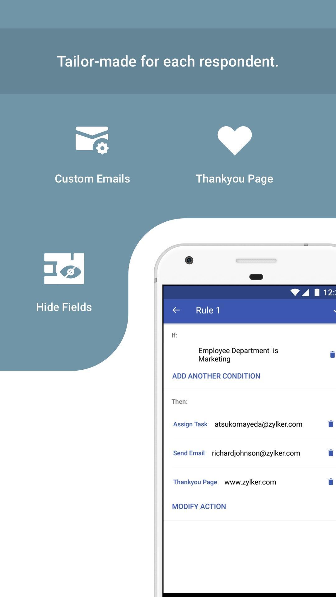 Mobile Forms App Zoho Forms For Android Apk Download