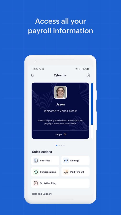 Employee Portal - Zoho Payroll APK for Android Download