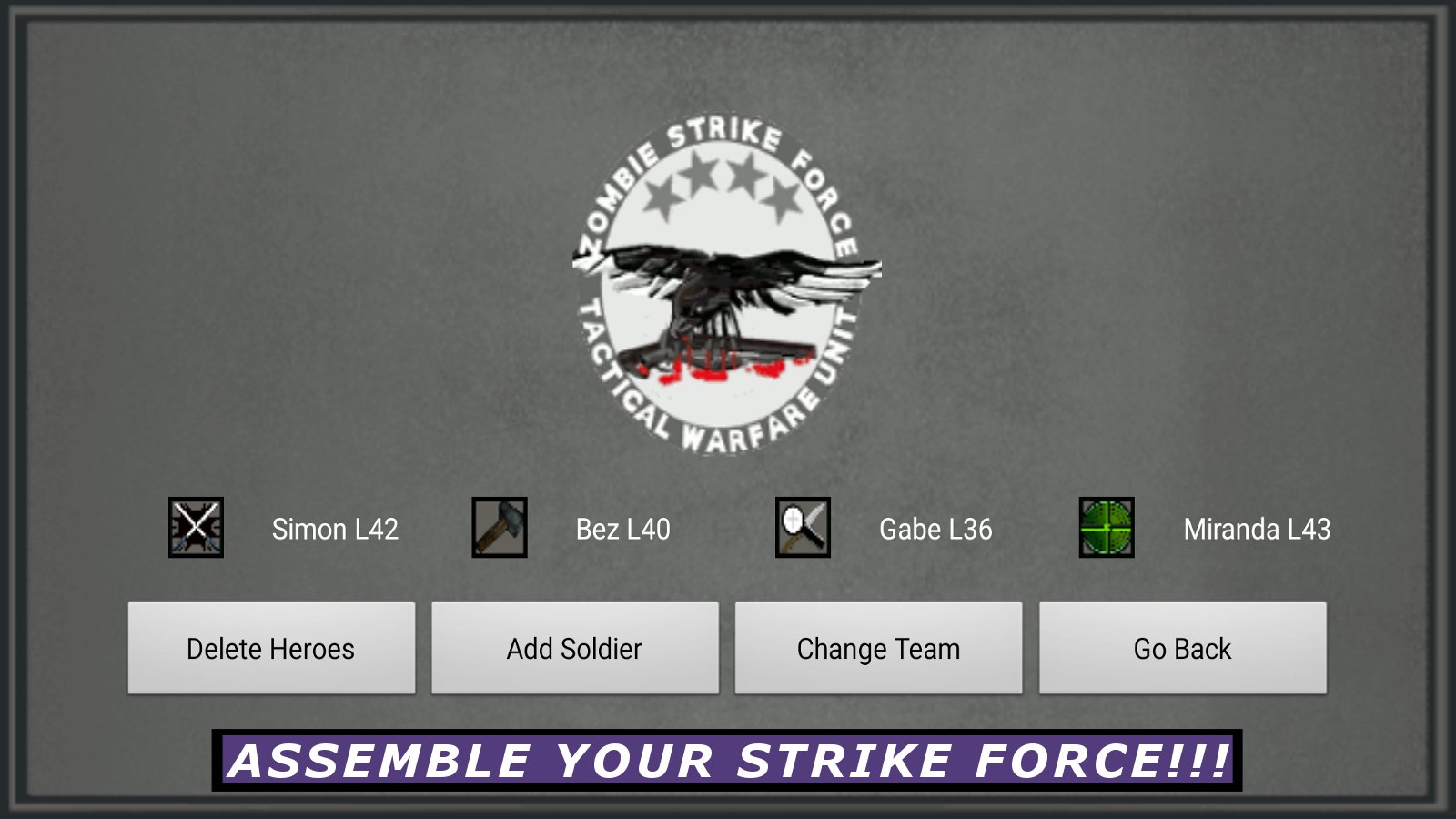 Zombie Strike Force Tactics Latest Version 1.33 for Android