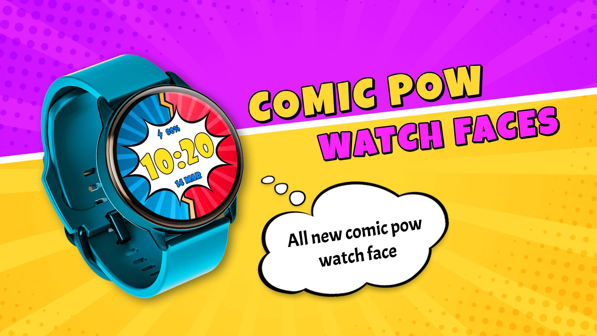 Comic Pow WatchFace: Wear OS APK Download for Android - Latest Version Comic Pow WatchFace: Wear OS APK Download for Android - Latest Version